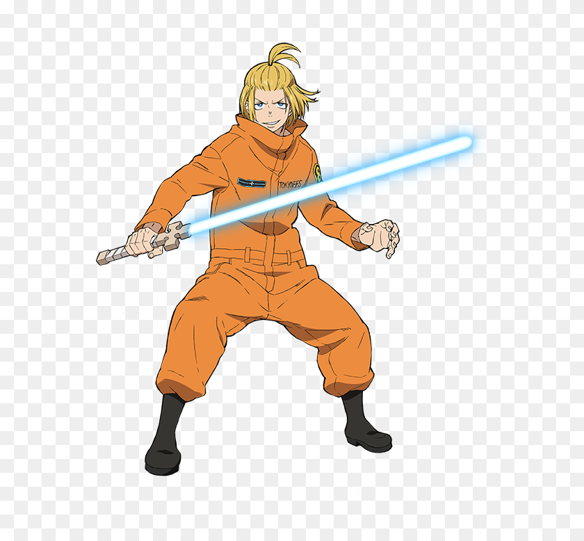 Arthur Boyle Anime Appearance - Enen No Shouboutai Arthur, HD Png ...