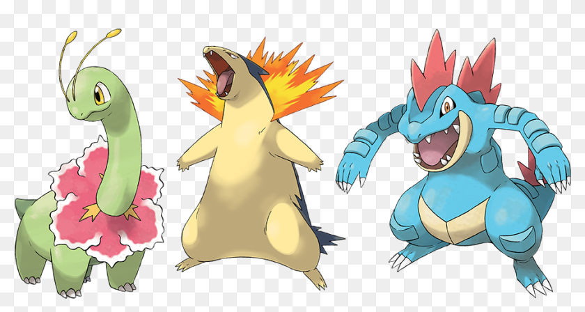 Soul Silver Starters, HD Png Download - 950x465(#6811220) - PngFind