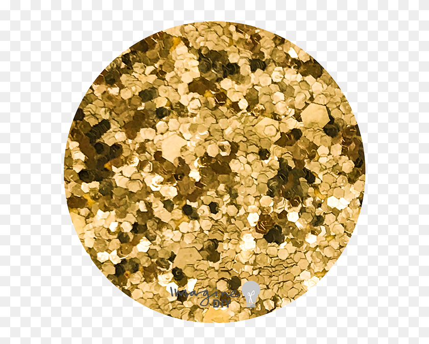 Gold Sequin Glitter Paper - Gold Circle Glitter Clipart, HD Png ...