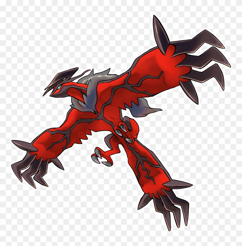 #pokemon #anime #yveltal - Legendary Pokemon Yveltal, HD Png Download ...