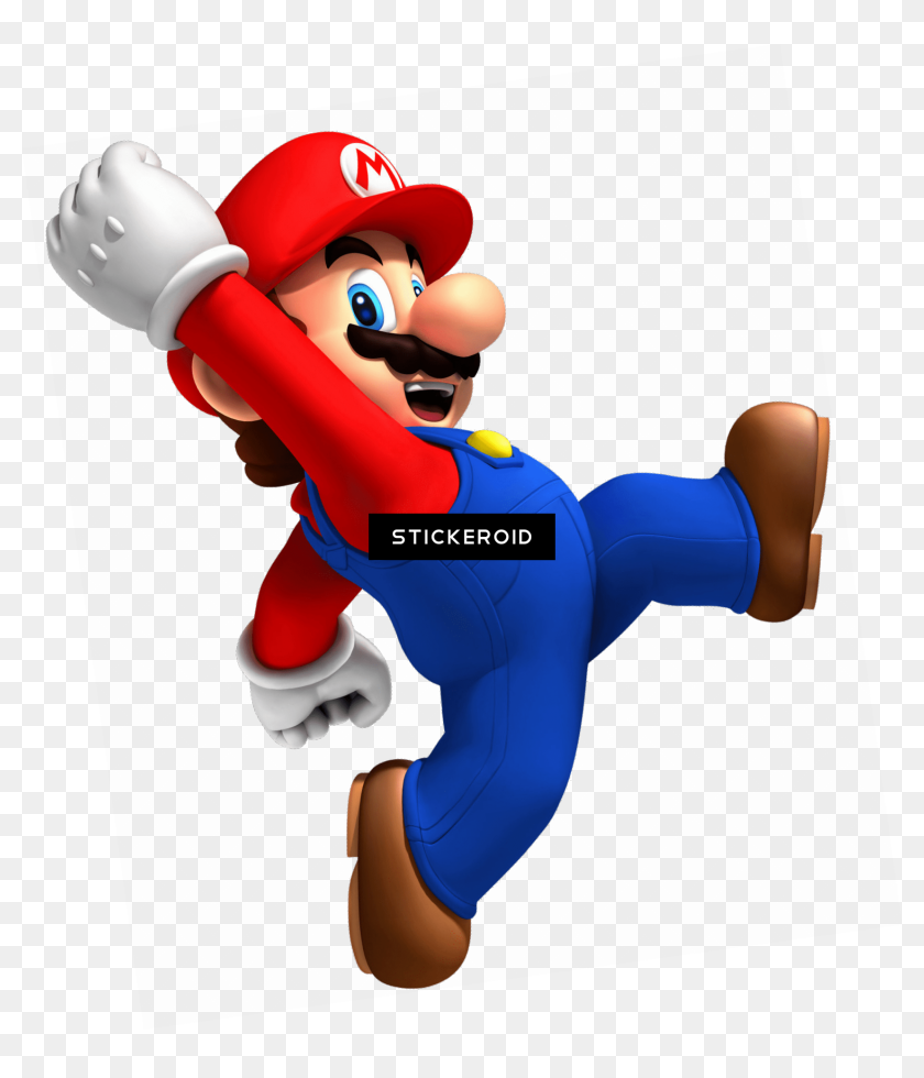 Mario Running Png - New Super Mario Bros Wii Mario, Transparent Png ...