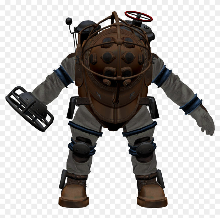 Bioshock Transparent Diving Suit, HD Png Download - 1950x1850(#6822491 ...