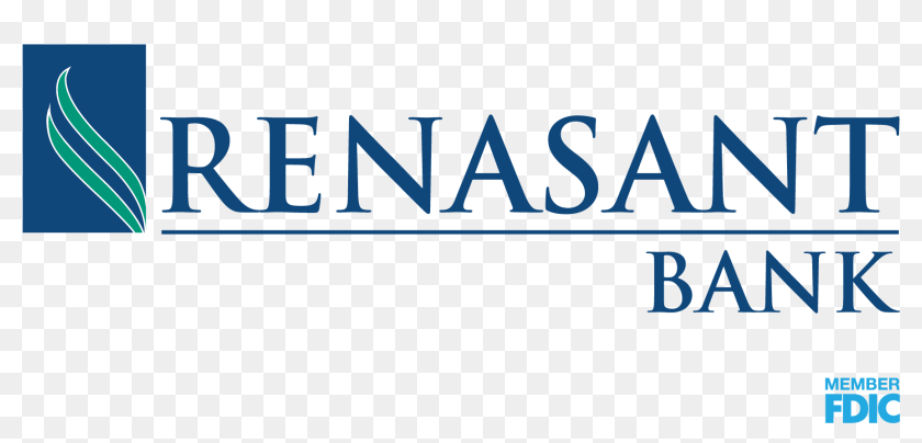 6in Logo Fdic Blueletter - Renasant Bank Transparent Logo, HD Png ...