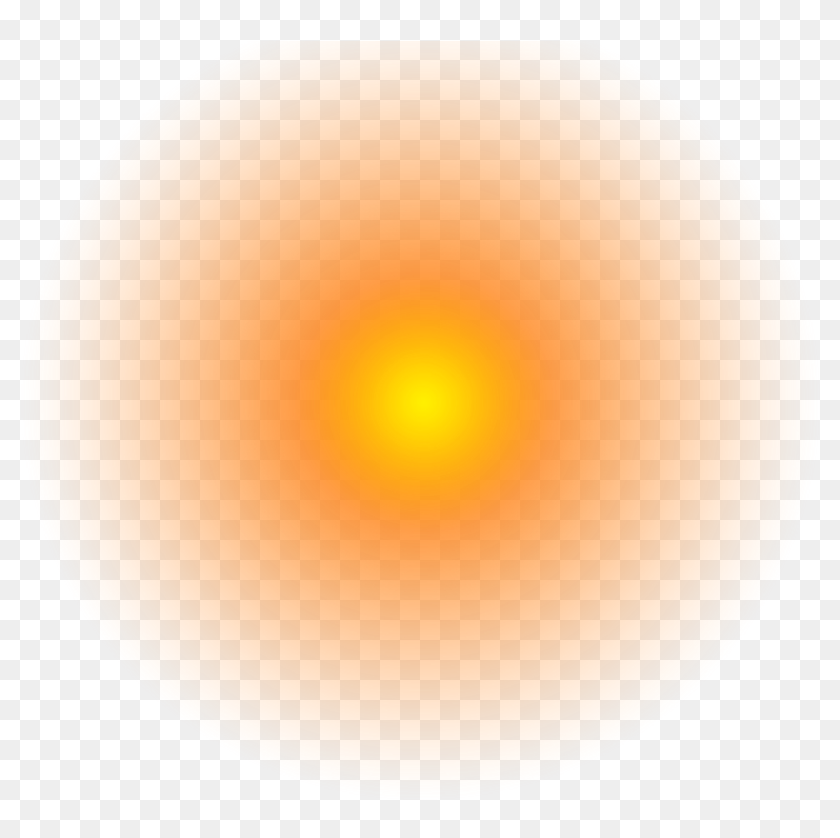 Orange Lens Flare Png