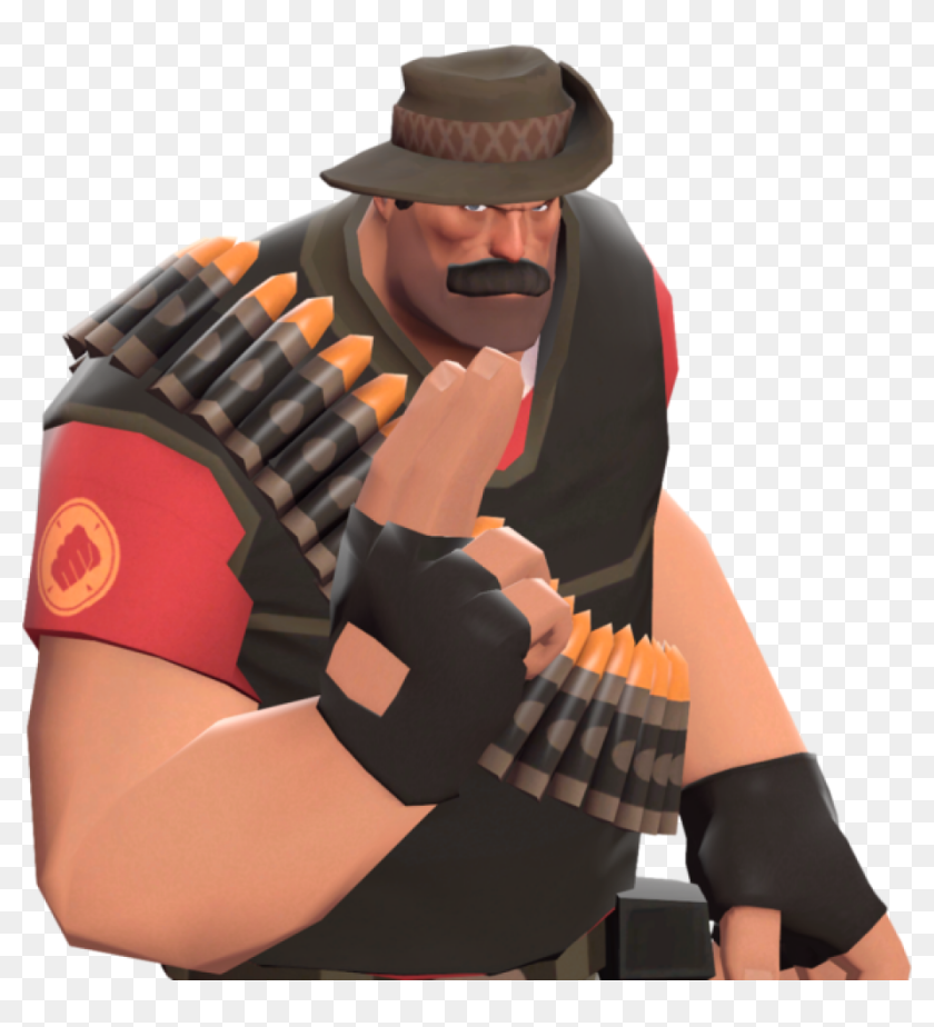 Tf2 Heavy Hair, HD Png Download - 912x960(#6841940) - PngFind
