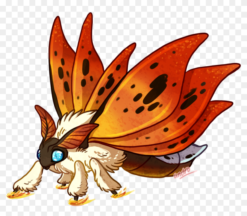 Volcarona Variants, HD Png Download - 990x814(#6846650) - PngFind