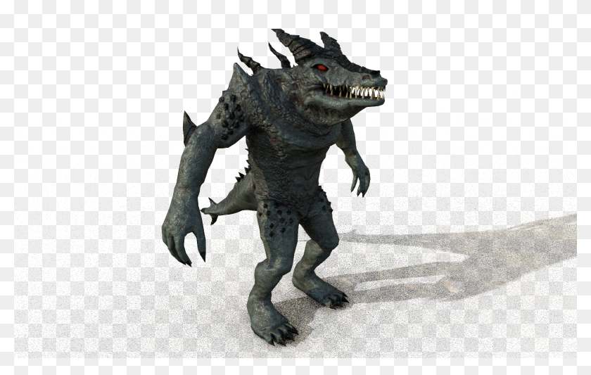 Wip Eso Daedroth - Statue, HD Png Download - 1596x946(#6849699) - PngFind