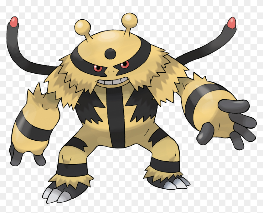 Electivire - Next Stage Of Electabuzz, HD Png Download - 1280x1280 ...