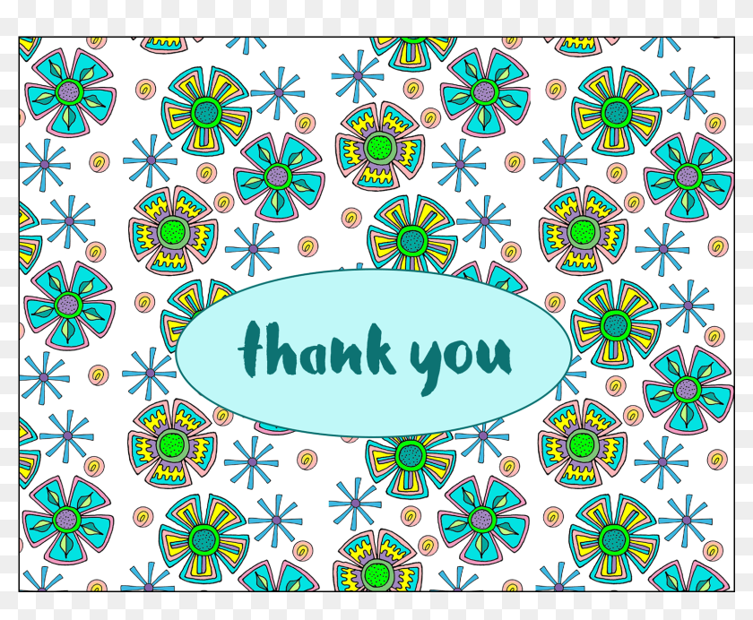 Thank You Card - Circle, HD Png Download - 1660x1660(#6850265) - PngFind