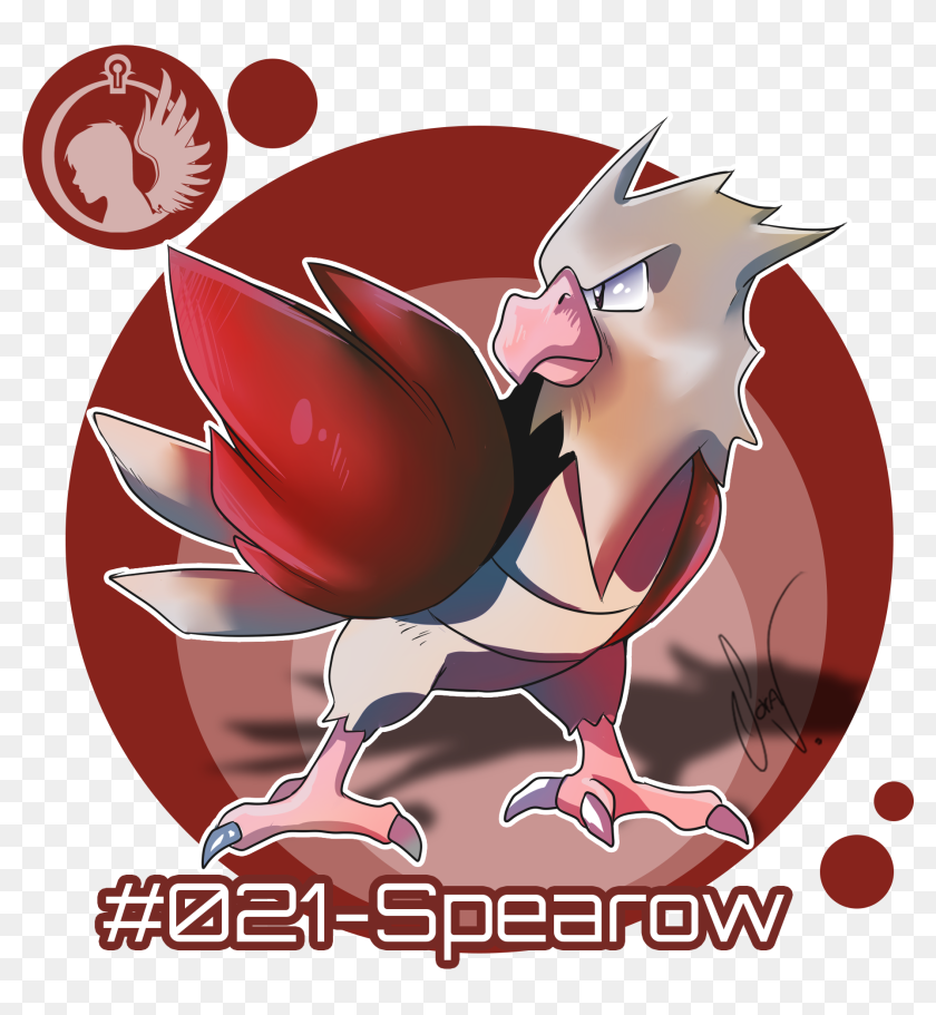 Transparent Spearow Png - Cartoon, Png Download - 1836x1905(#6861549 ...