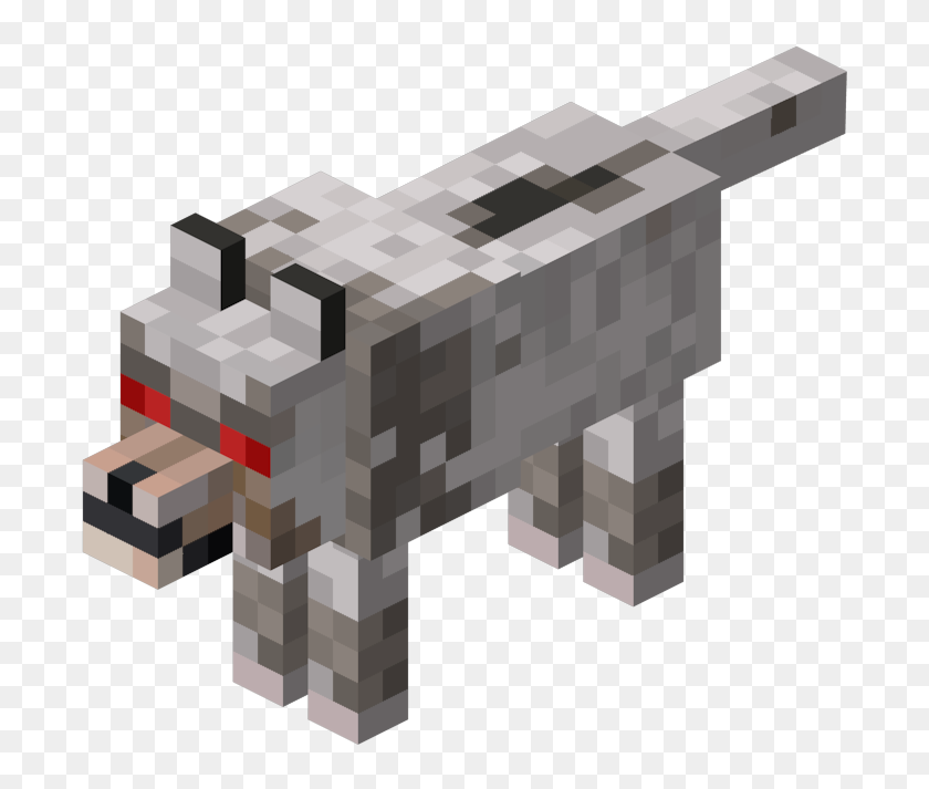 Baby Minecraft Wolf Face