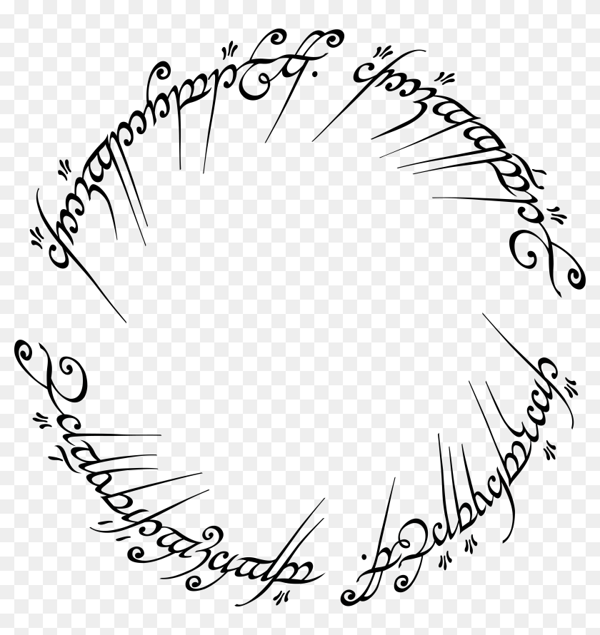 One Ring Inscription, HD Png Download - 4715x4776(#6867213) - PngFind One Ring Inscription, HD Png Download - 4715x4776(#6867213) - PngFind