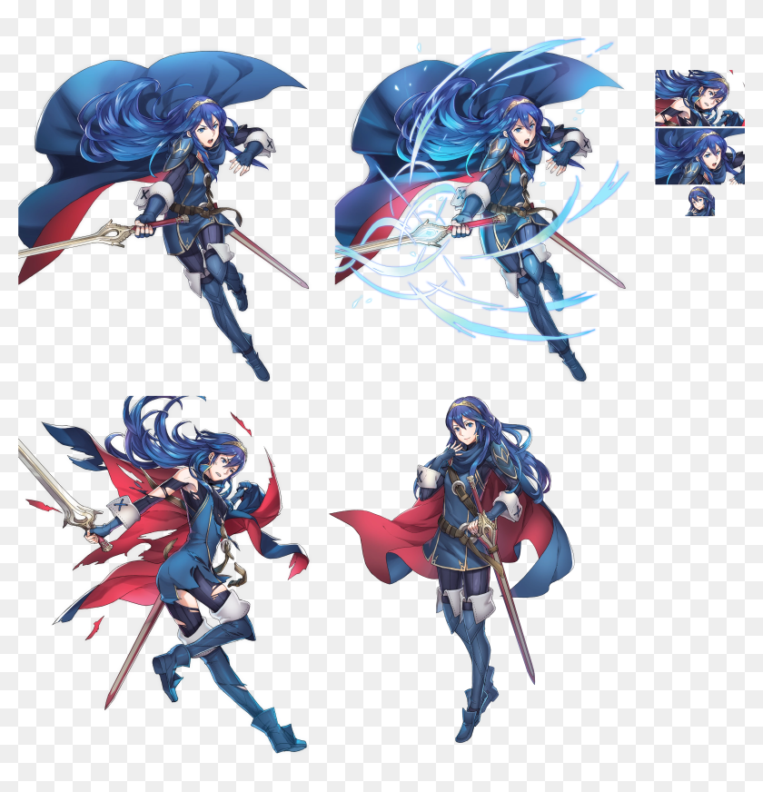 Lucina Fire Emblem Heroes, HD Png Download - 3865x3832(#6868947) - PngFind