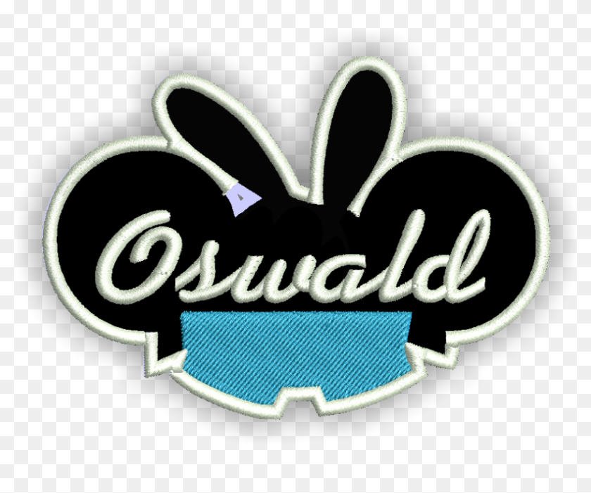 Image Of Oswald Custom Iron-on Patch With Name - Emblem, HD Png ...