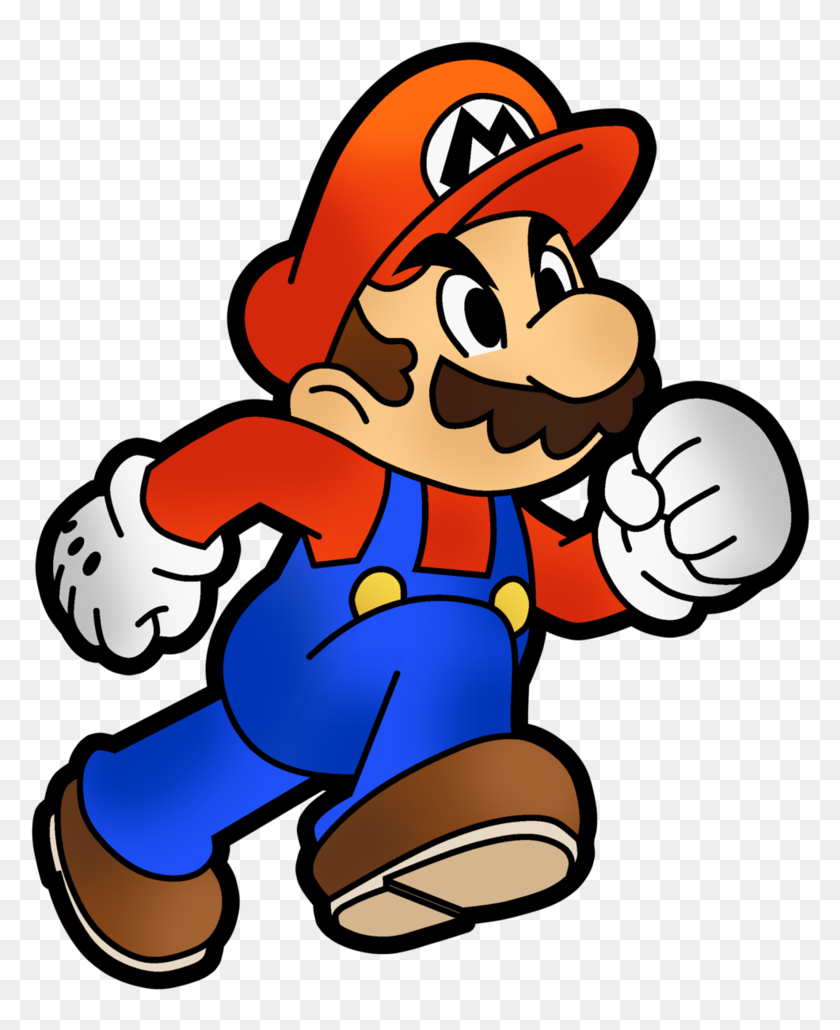 Transparent Mario Run Png - Super Mario World Drawing, Png Download ...
