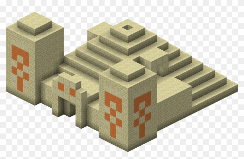 Picture - Templo Del Desierto Minecraft, HD Png Download - 1100x666 ...