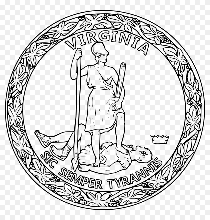 Png Download Of The Commonwealth Virginia Version Big - Virginia State ...