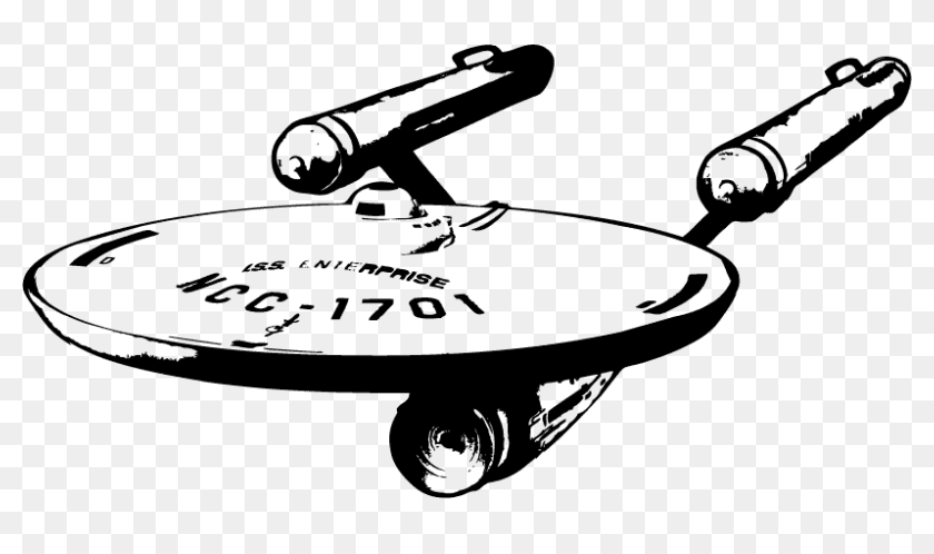Wall Decal Starship Enterprise Sticker Star Trek - Star Trek Enterprise ...