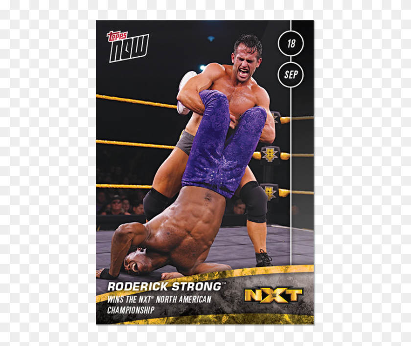 Roderick Strong Wins The Nxt North American Championship - Wwe Nxt, HD Png Download - 700x700 ...