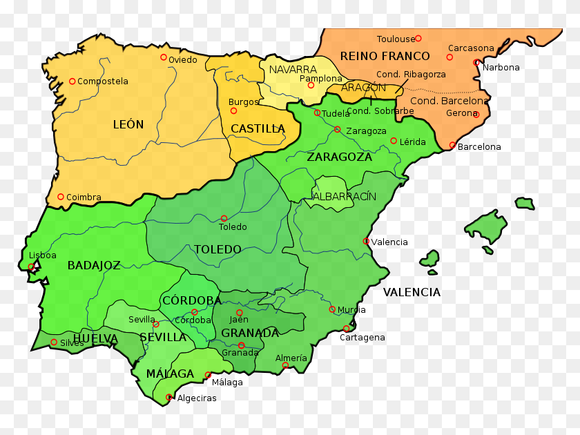 Map Of El Cid, HD Png Download - 800x555(#6886017) - PngFind