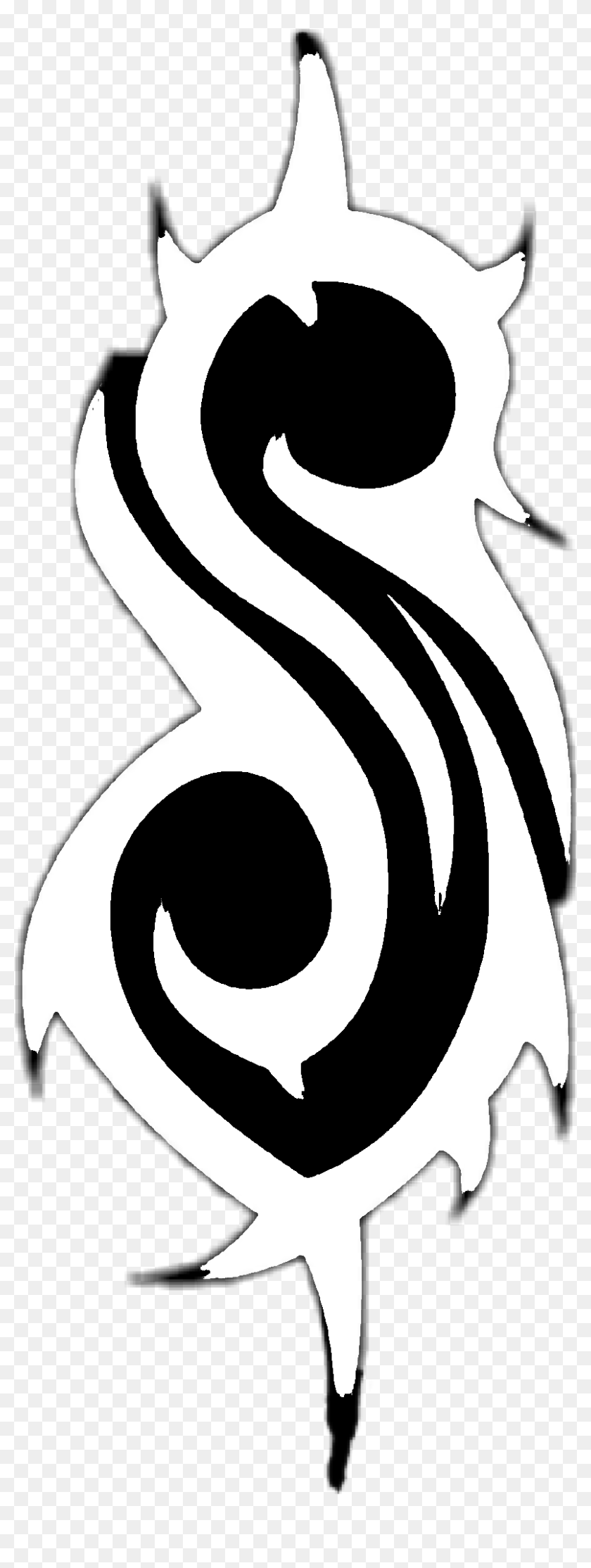 #slipknot #logo #slipknotlogo - Slipknot Logo White Transparent, HD Png ...