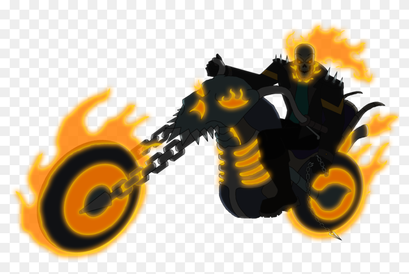 Image Result For Ghost Rider Clipart - Ghost Rider Motorcycle Png ...