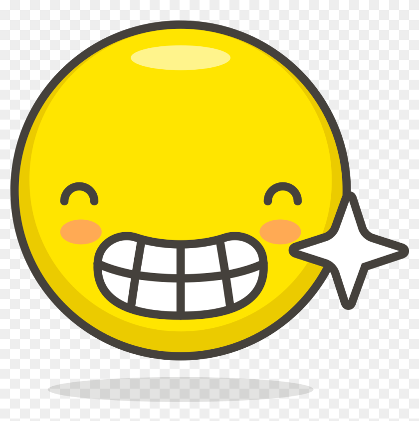 002 Beaming Face With Smiling Eyes - Beaming Face, HD Png Download ... 002 Beaming Face With Smiling Eyes - Beaming Face, HD Png Download ...