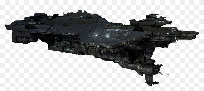 Alien Ship Png - Unsc Spirit Of Fire, Transparent Png - 1680x670 ...