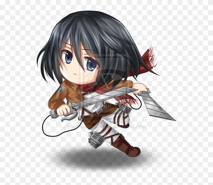 Attack On Titan Chibi Mikasa, HD Png Download - 600x706(#6912763) - PngFind Attack On Titan Chibi Mikasa, HD Png Download - 600x706(#6912763) - PngFind