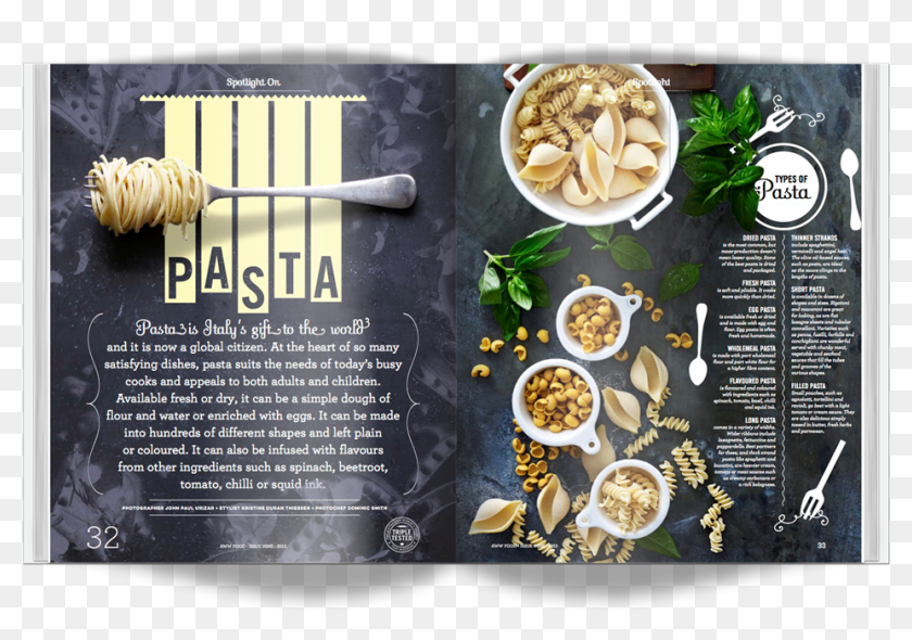 Creative Food Magazine Layout