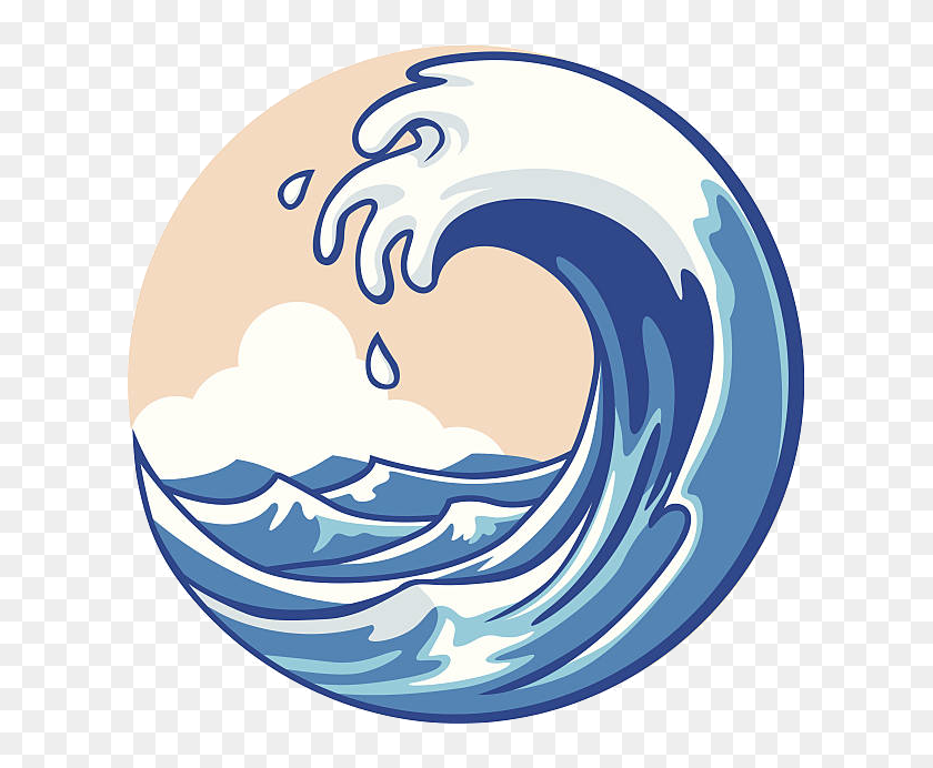 Wave Clipart Royalty Free Tidal Clip Transparent Png - Transparent ...