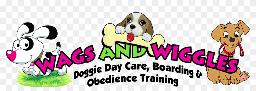 Wags And Wiggles - Dog, HD Png Download - 1100x340(#6923566) - PngFind