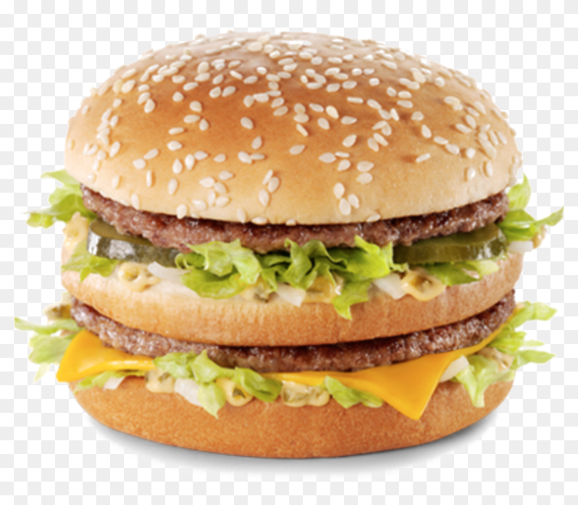 Transparent Hamburger - Mcdonald's Big Mac Png, Png Download - 841x695 ...