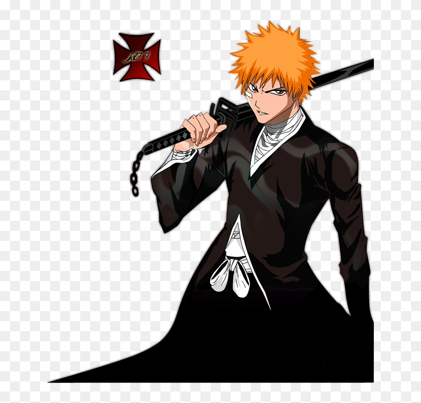 Bleach Ichigo Render, HD Png Download - 653x723(#6928757) - PngFind