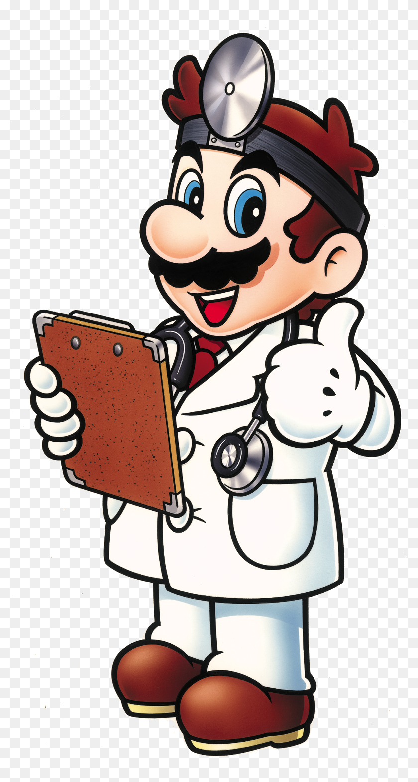 Dr Mario Png - Dr Mario Thumbs Up, Transparent Png - 808x1500(#6929110 ...
