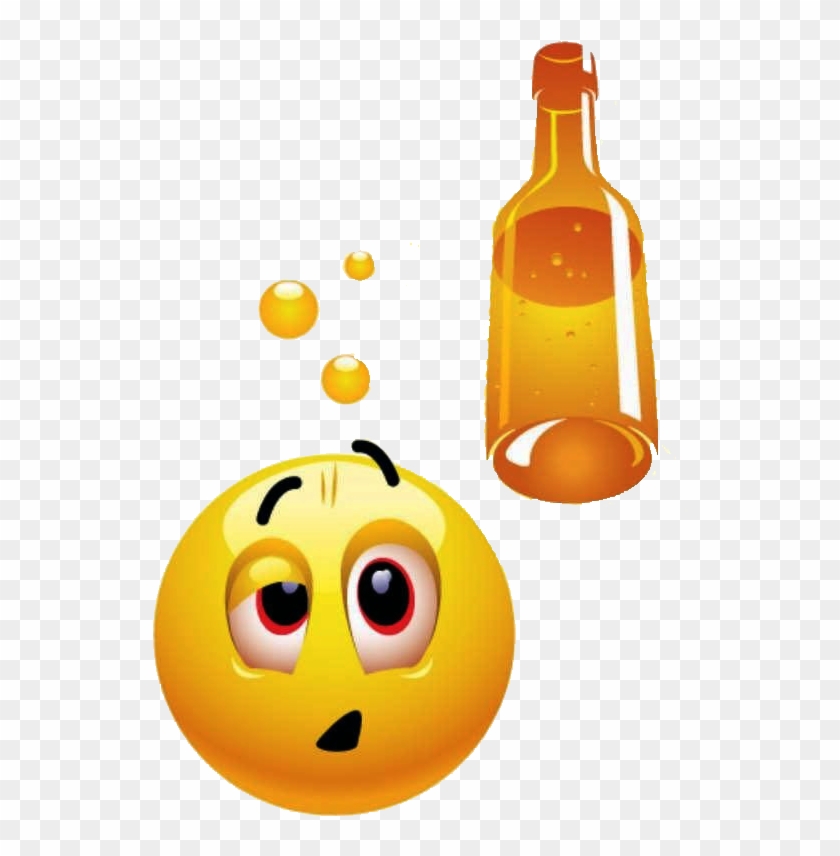 Mareado Por El Alcohol - Drunk Smiley Face, HD Png Download - 800x800 ...
