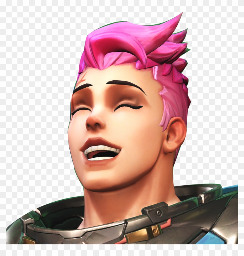 Zarya Overwatch Laugh, HD Png Download - 1000x1000(#75105) - PngFind