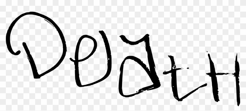 Death 1280 - Word Death In Graffiti, HD Png Download - 1280x521(#77849 ...
