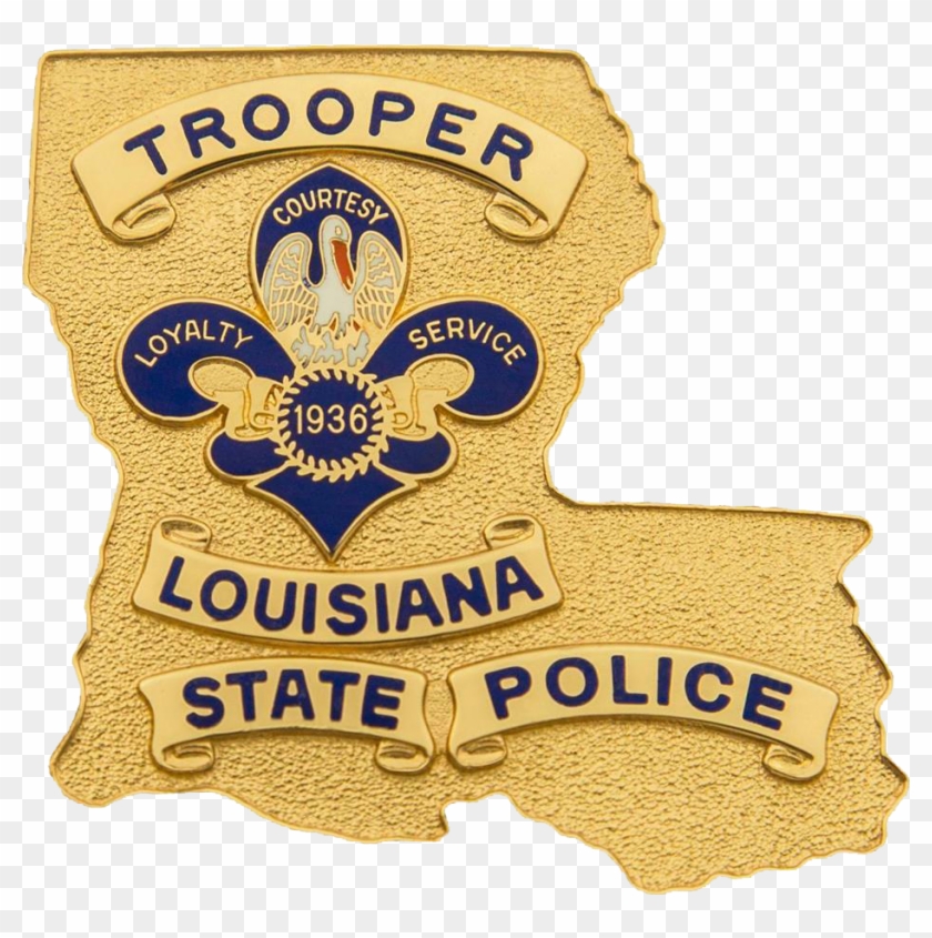 Badge Of The Louisiana State Police - Louisiana State Police Badge, HD ...