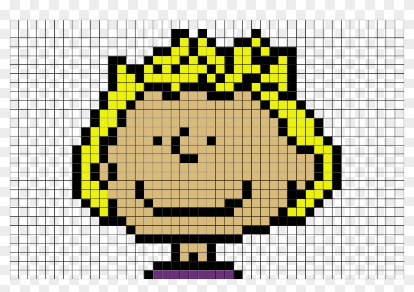 2 Download The Template - Pixel Art Charlie Brown, HD Png Download ...