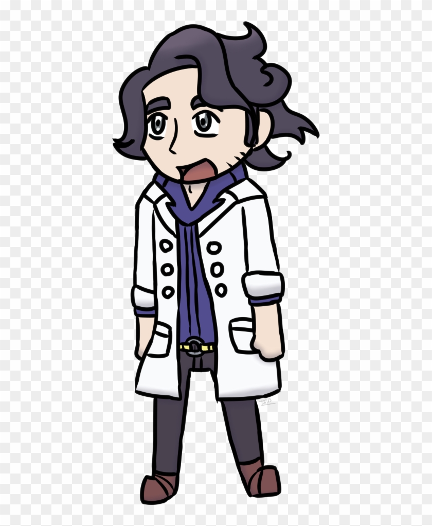 Professor Sycamore Chibi - Cartoon, HD Png Download - 523x960(#704420 ...