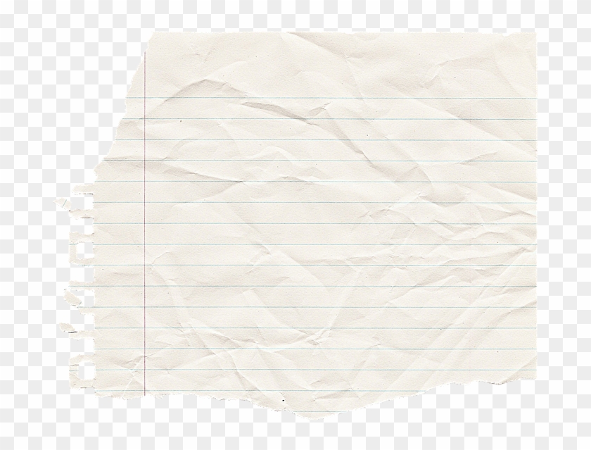 Paper, Wrinkled, Lines, To Write, Signs, Note - Paper, HD Png Download ...