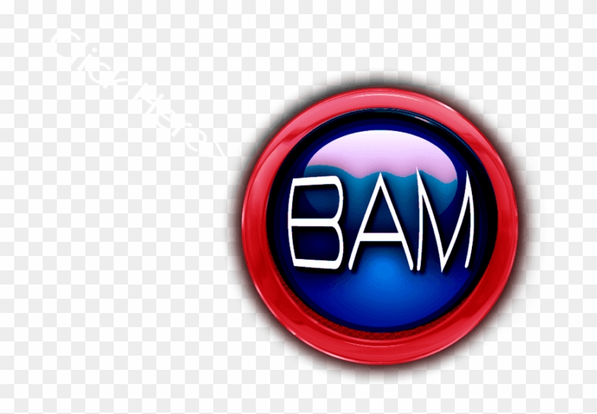 Red Bam Button - Emblem, HD Png Download - 972x567(#707085) - PngFind