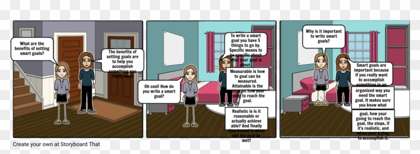 Smart Goals - Cartoon, HD Png Download - 1164x385(#712027) - PngFind
