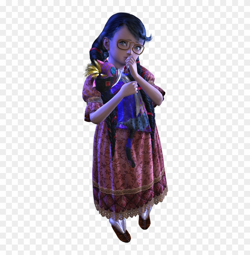 Bayonetta Encounters This Lost Girl In The Town Of - Bayonetta Child ...