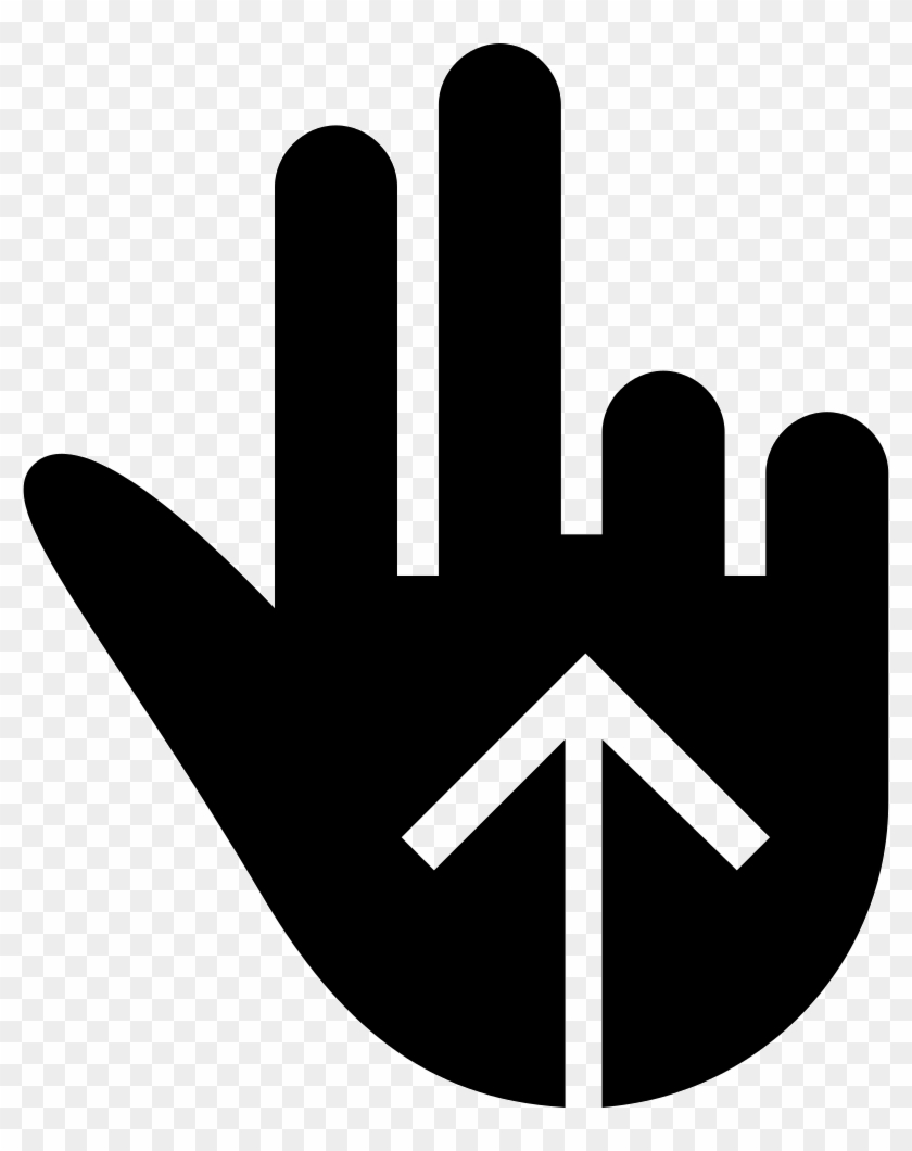 Swipe Up Two Fingers Gesture Black Hand Symbol Comments - Sign, HD Png ... Swipe Up Two Fingers Gesture Black Hand Symbol Comments - Sign, HD Png ...