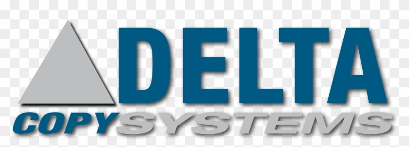 Delta Copy Systems Logo - Deltacopy Logo, HD Png Download - 4231x1337 ...