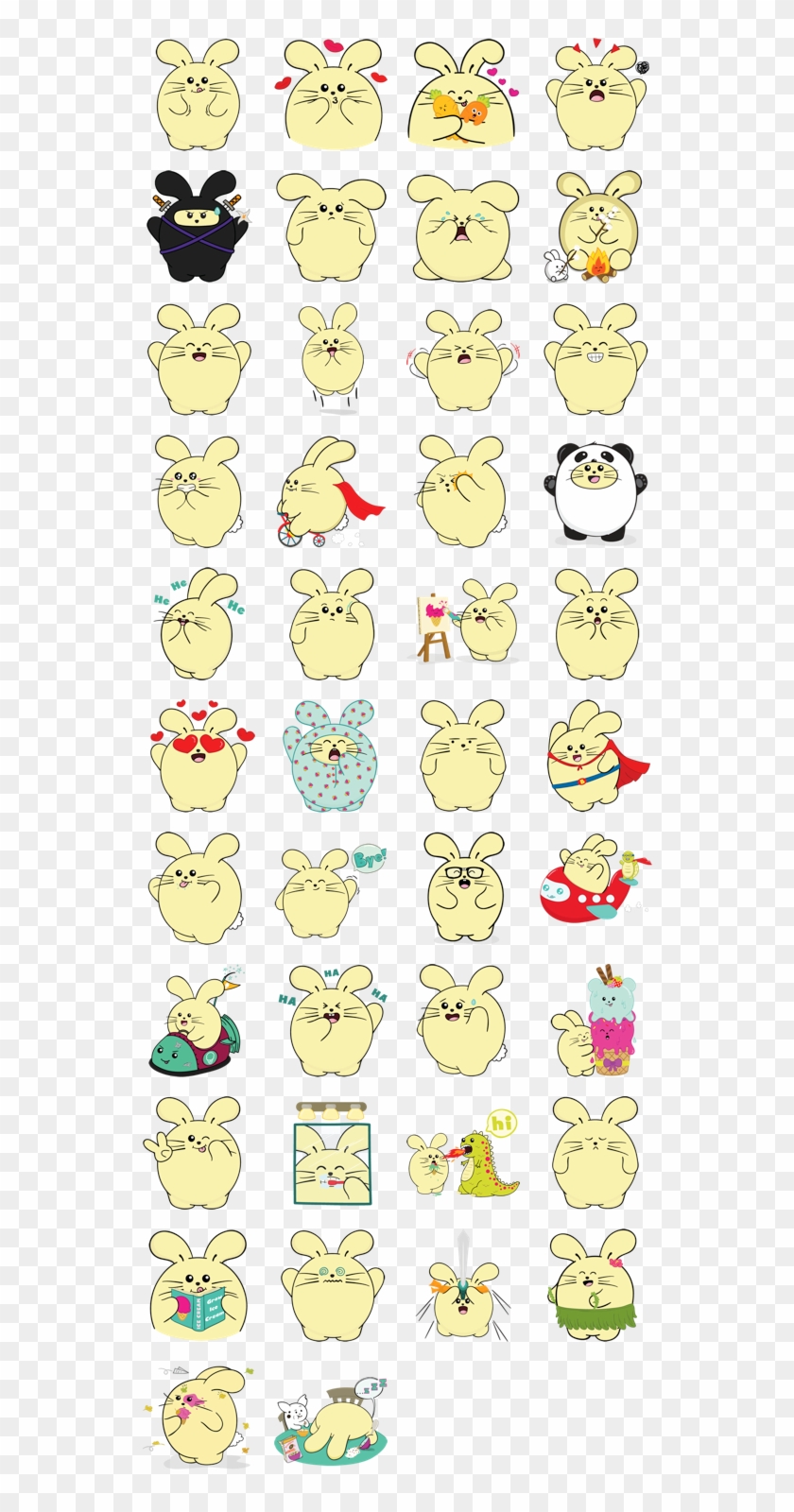 Fat Rabbit Farm Naklejki Na Facebooka - Fat Rabbit Farm Png ...