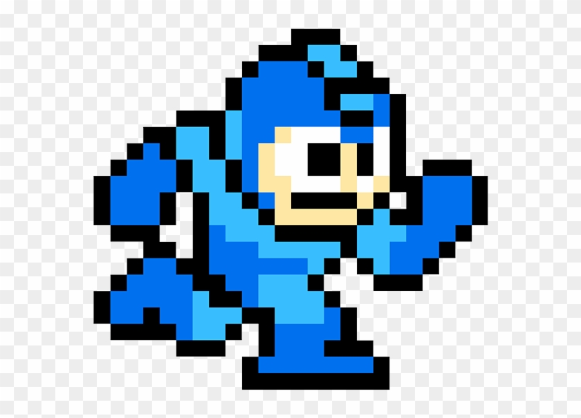 Megamaneightbit - Megaman Pixel, HD Png Download - 621x568(#743323 ...