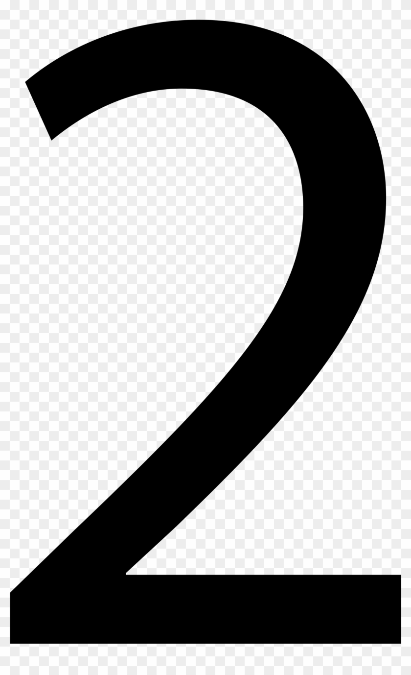 Number 2 Png, Transparent Png - 3500x3500(#745809) - PngFind